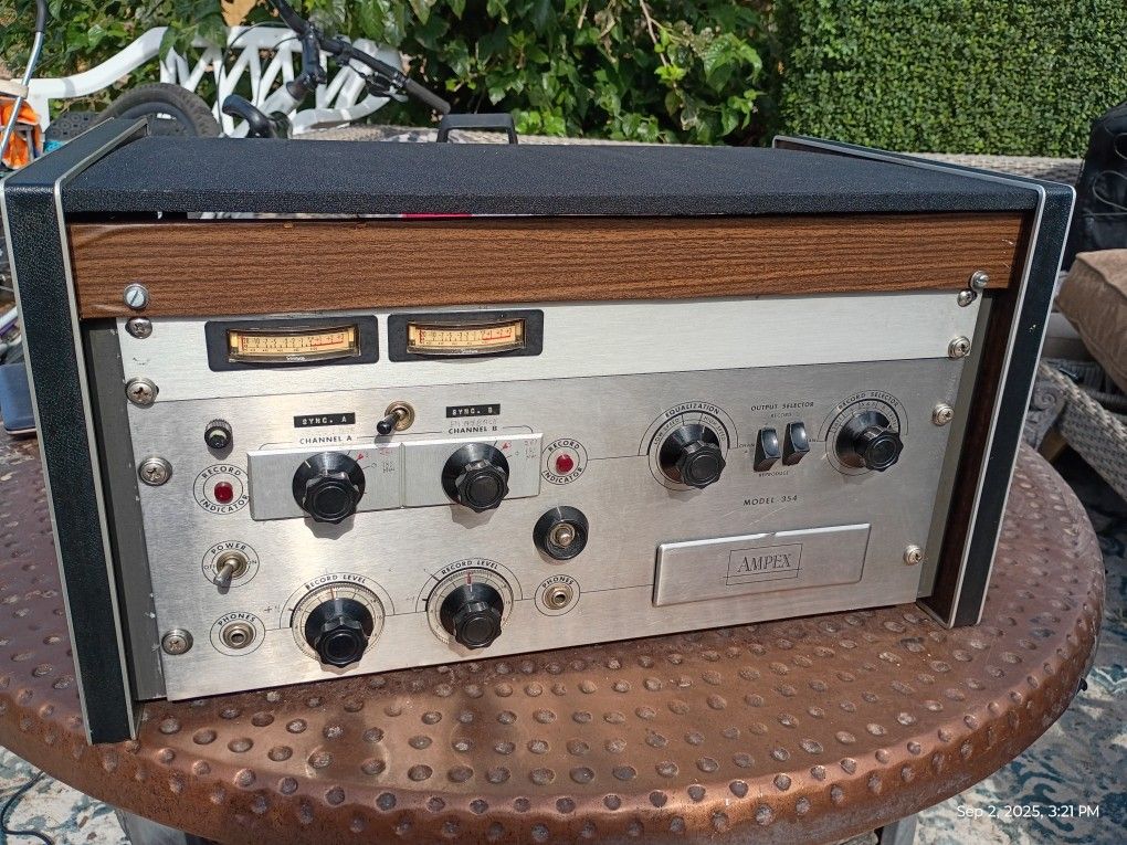 AMPEX MODEL 354 RECORDING AMP for Sale in Phoenix, AZ - OfferUp