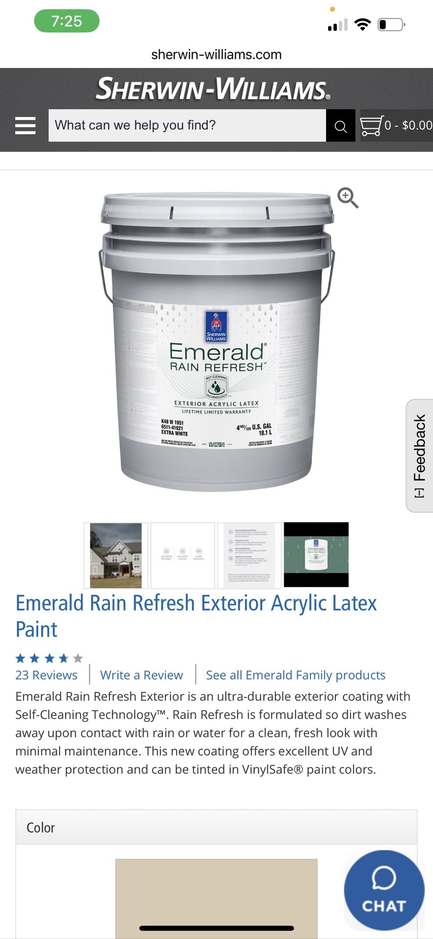 5 Gal Sherwin-Williams Rain Refresh Paint for Sale in Deerfield Beach ...