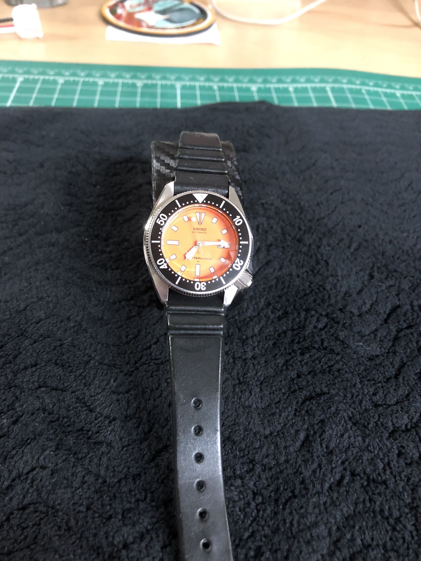 Rare - Orange Face Seiko Divers 33mm Automatic for Sale in Winchester ...