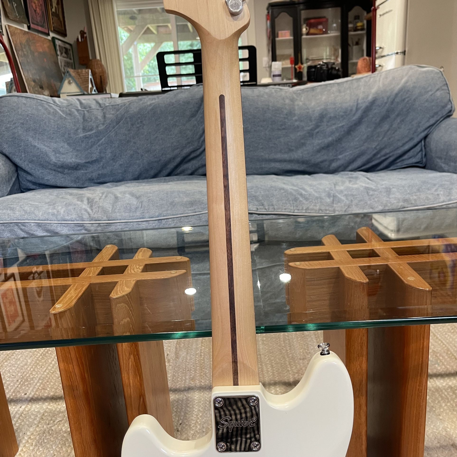 Fender Cream White Squire Mustang Electric Guitar for Sale in Kirkland ...