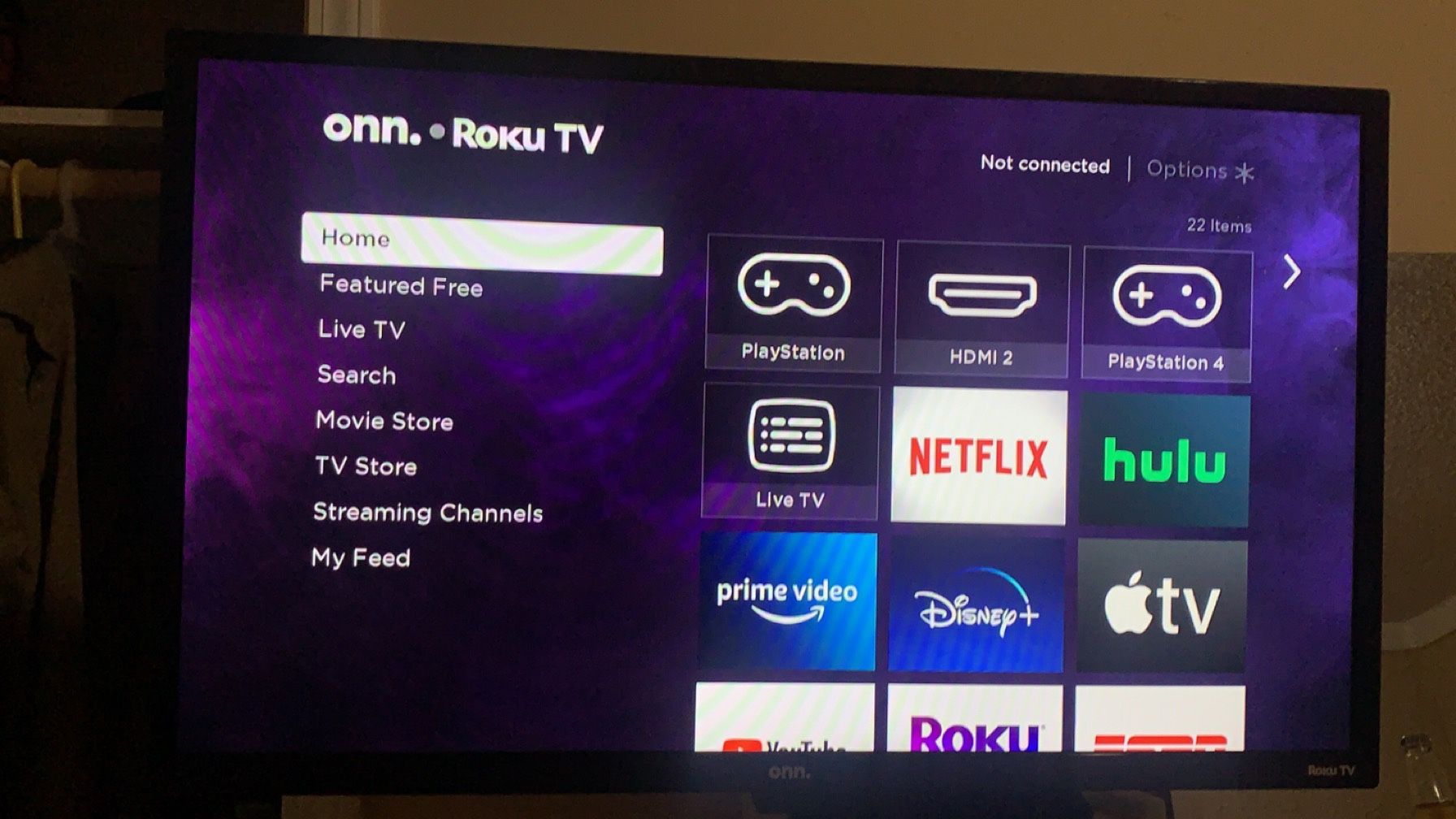 Small Onn Roku Tv for Sale in Wichita, KS - OfferUp