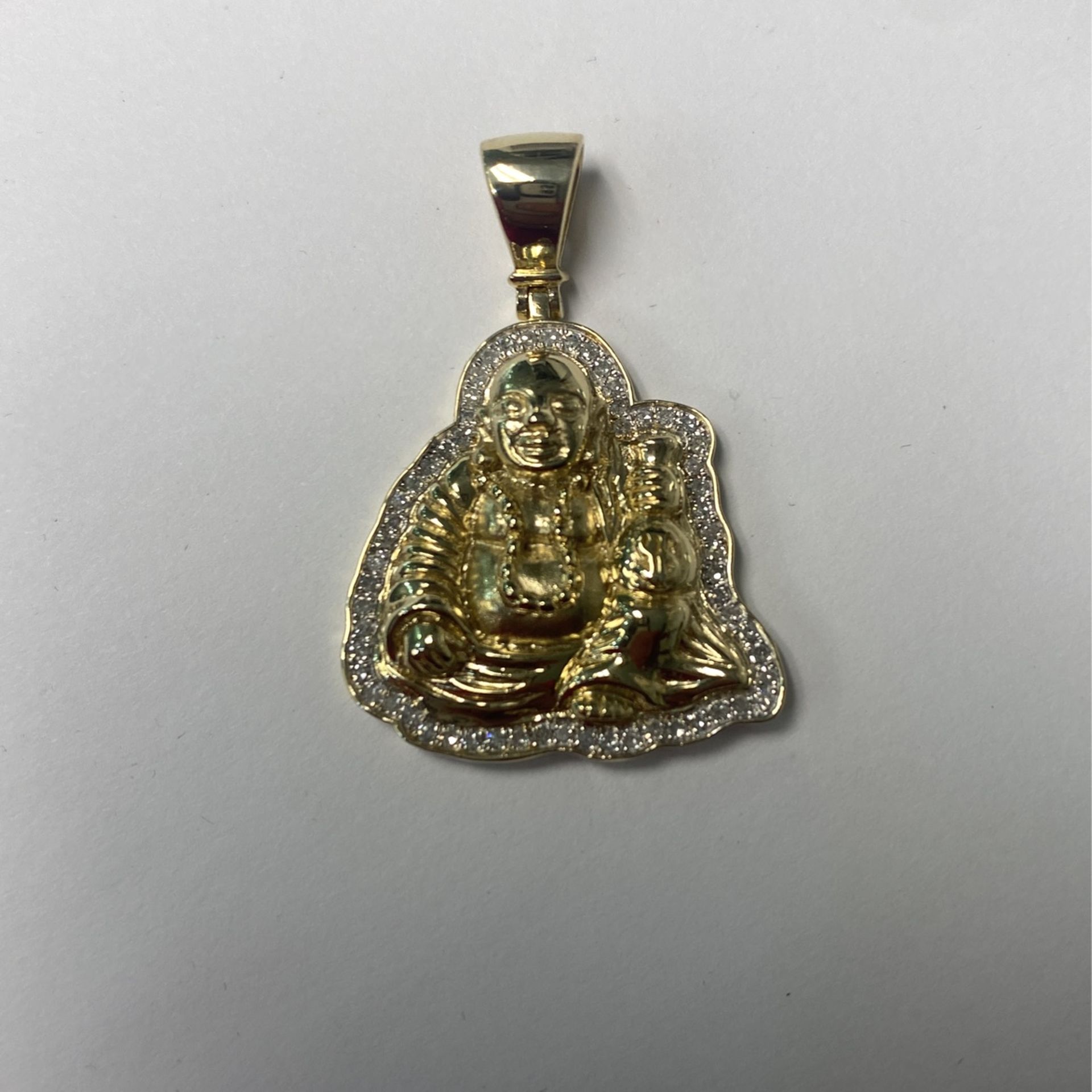 10k Yellow Gold Buddha Charm With Diamonds for Sale in Stickney, IL ...