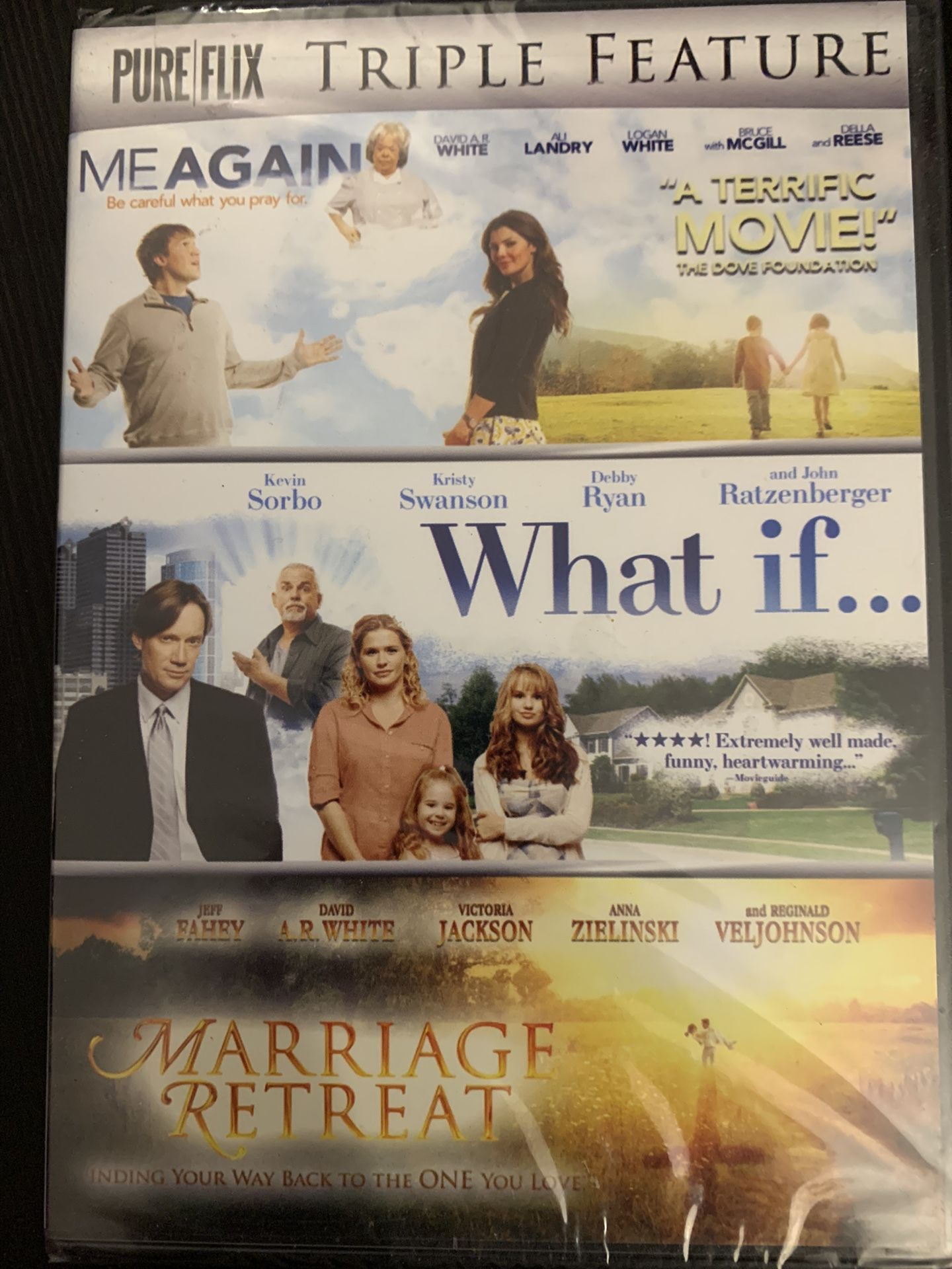 PURE/FLIX Triple Feature (DVD) NEW! Debby Ryan! for Sale in Coppell, TX ...
