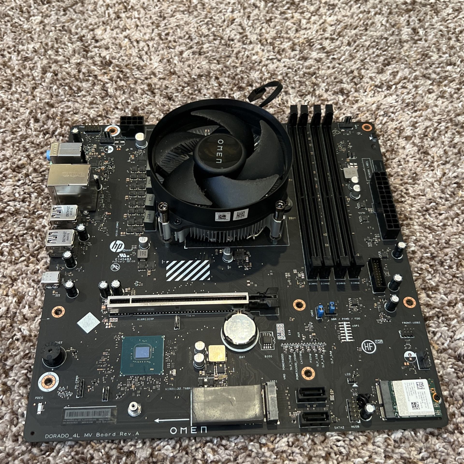 Omen 25L Motherboard, With Intel Processor I7 10700k Tenth Gen for Sale ...