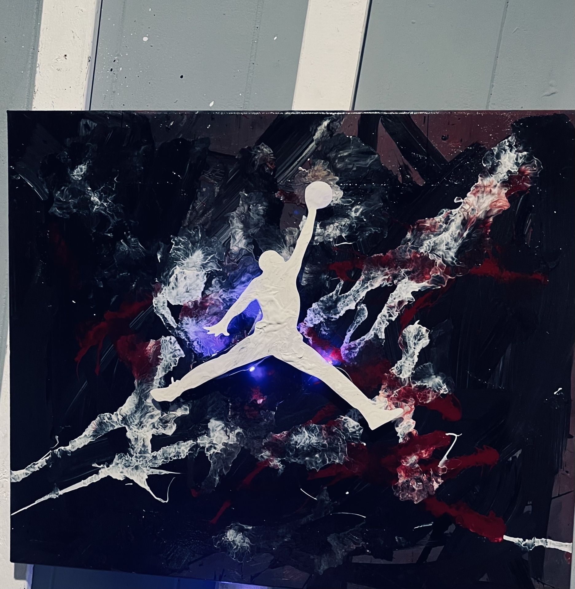 Jordan Custom Led Canvas for Sale in Providence, RI - OfferUp