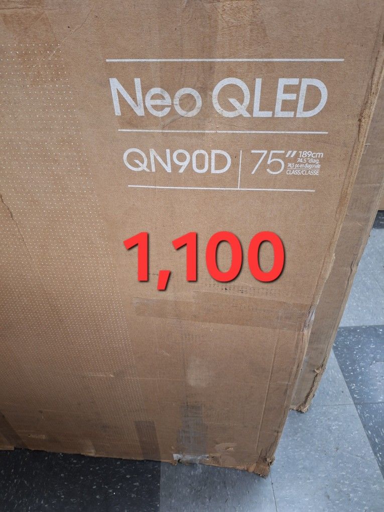 SAMSUNG 75"INCH NEO QLED 4K Q90D for Sale in Whittier, CA - OfferUp