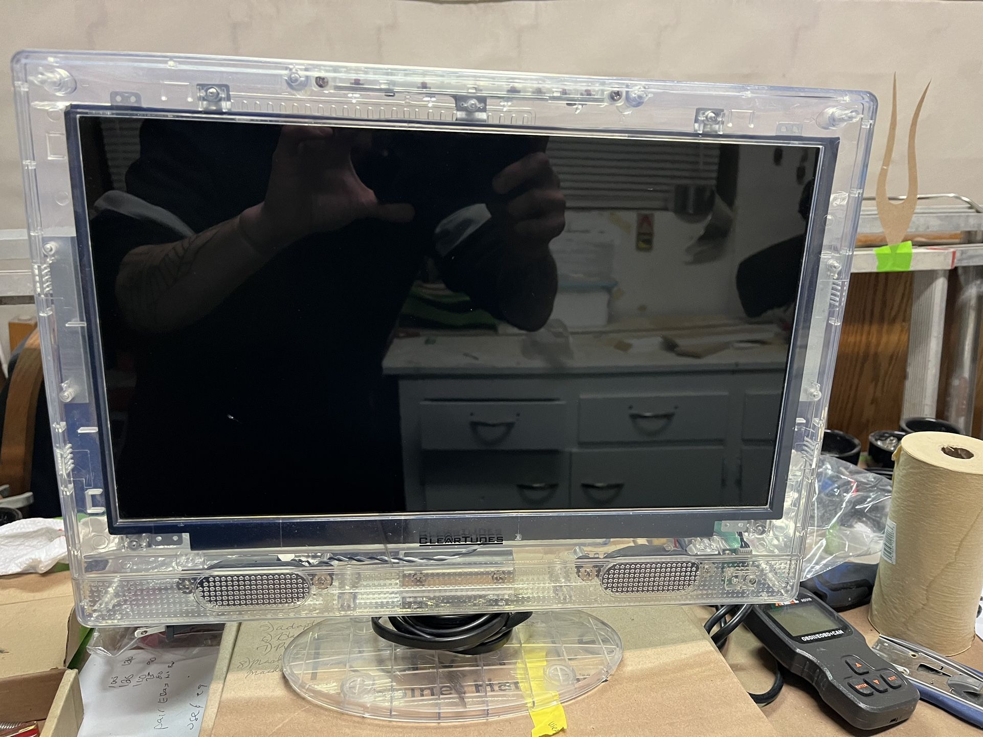 Cleartunes 13” See Through TV for Sale in Renton, WA - OfferUp