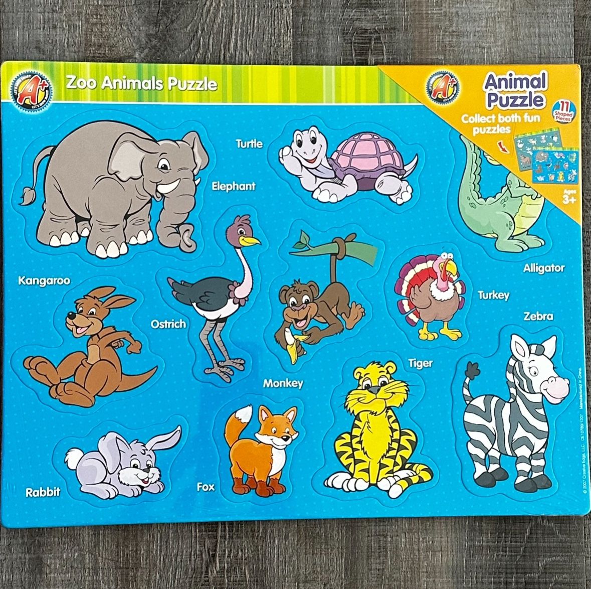 Zoo Animals Puzzle Buy 3D Zoo Animals Six Face Block Puzzle