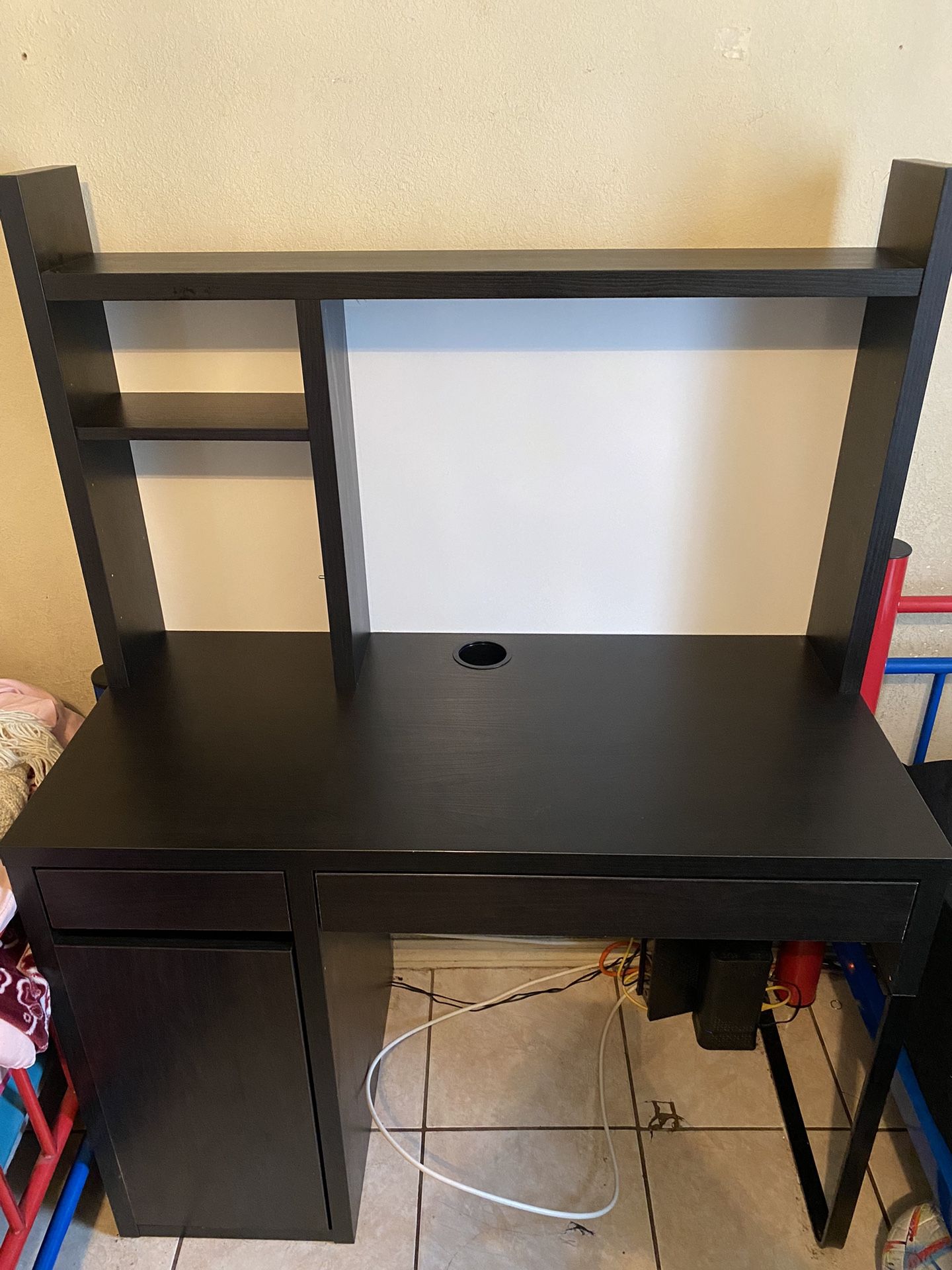 Ikea Micke Desk and Shelves for Sale in Los Angeles, CA - OfferUp