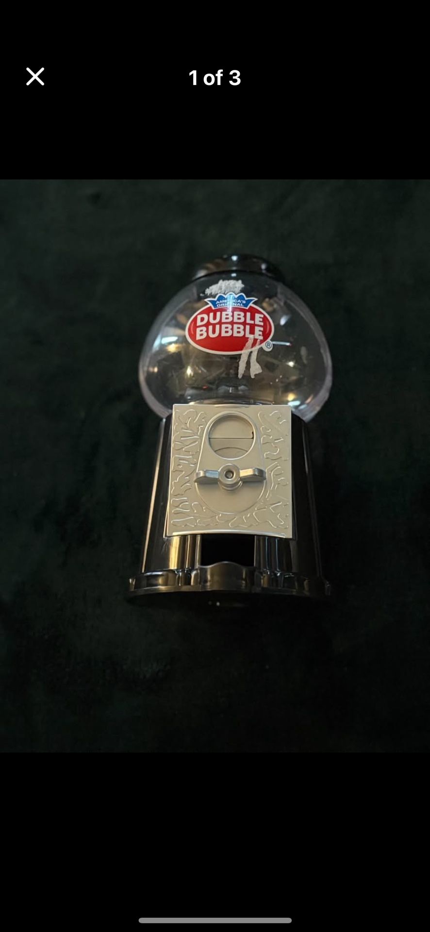 Retro Gumball Machine, Coin Bank (Black) for Sale in Portland, OR - OfferUp