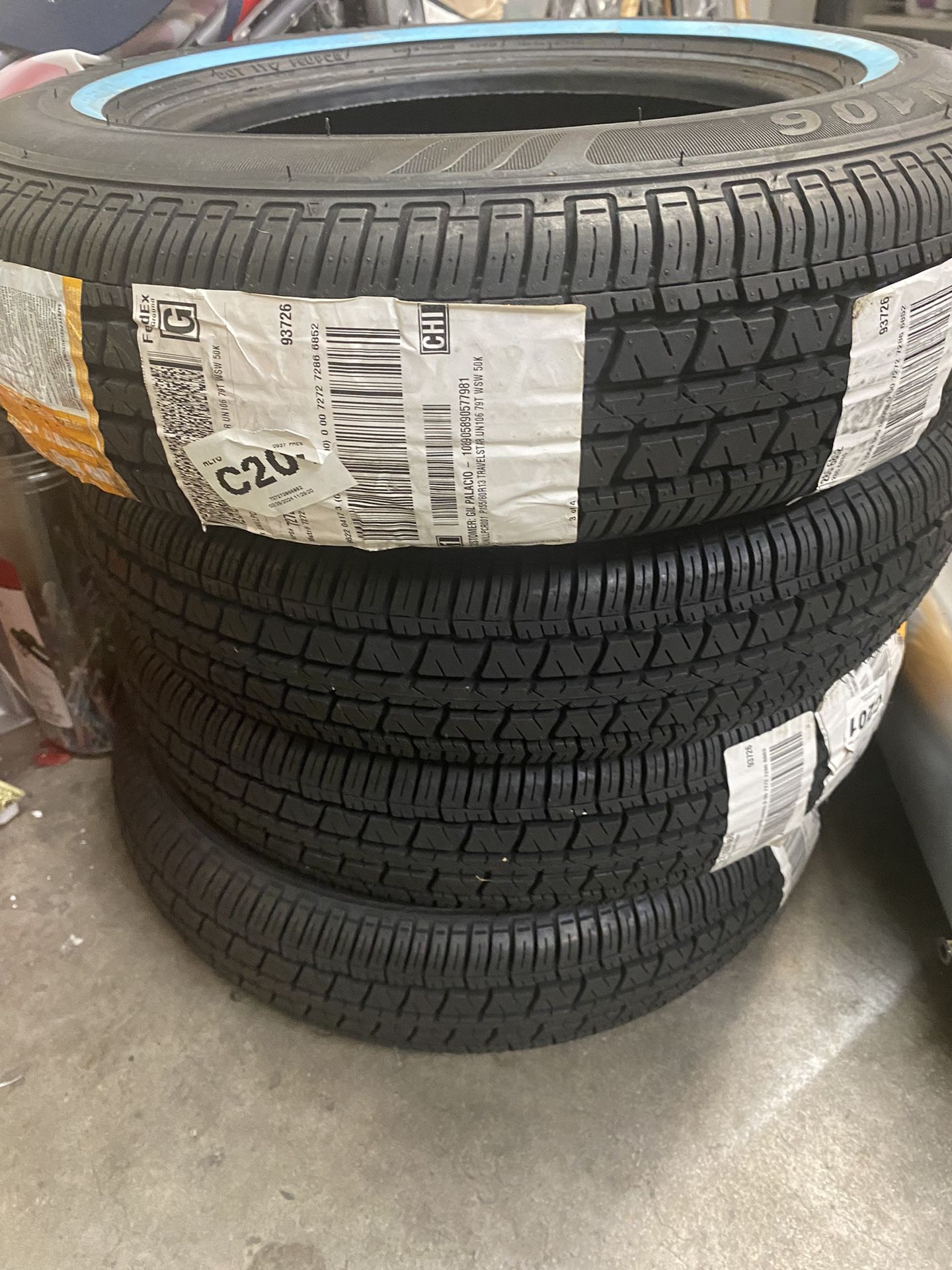 Tires 155-80-13 Whitewalls for Sale in Fresno, CA - OfferUp