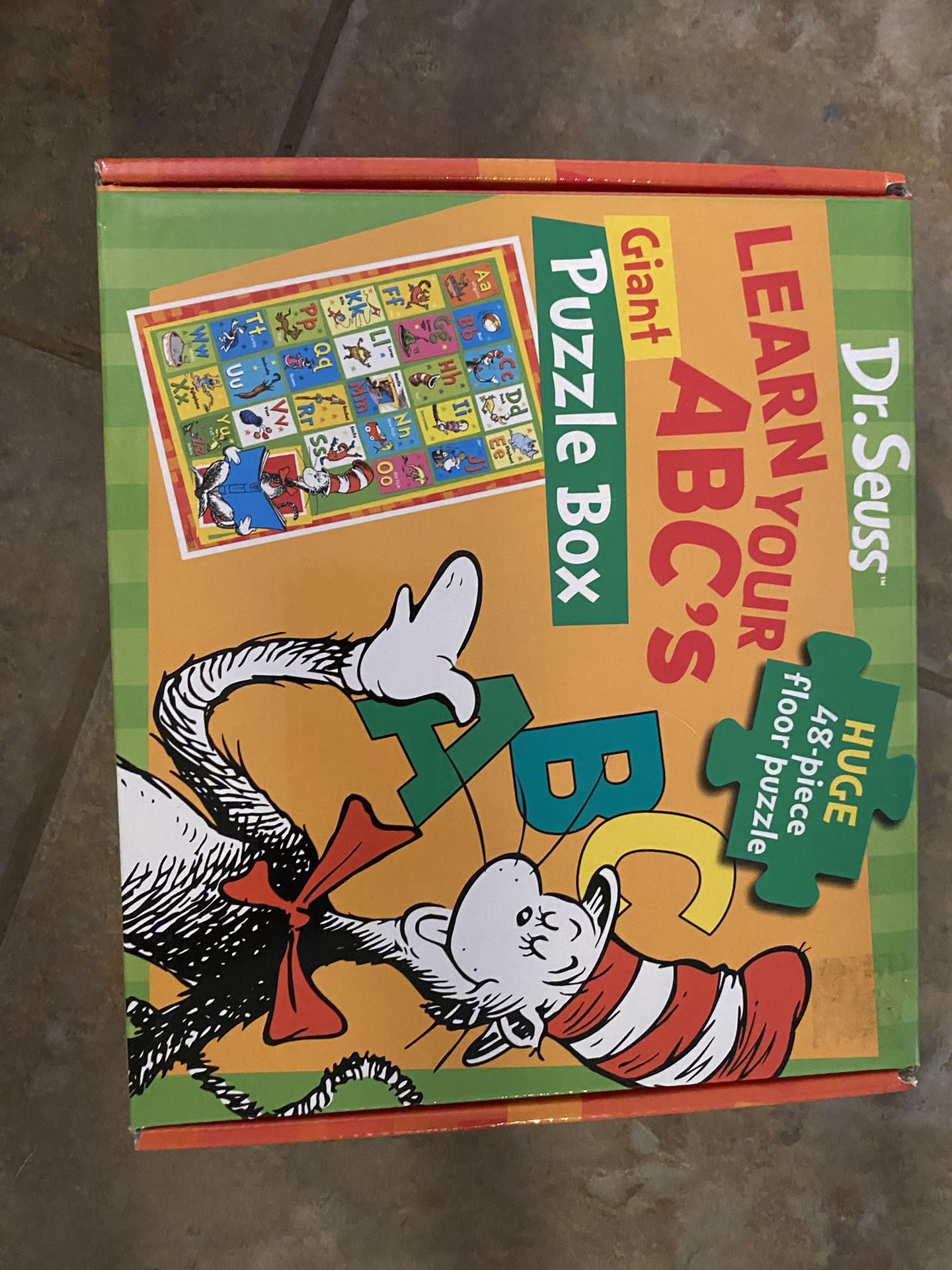 Dr. Seuss Learn Your ABCs - 48 Piece Floor Puzzle for Sale in Mesa, AZ ...