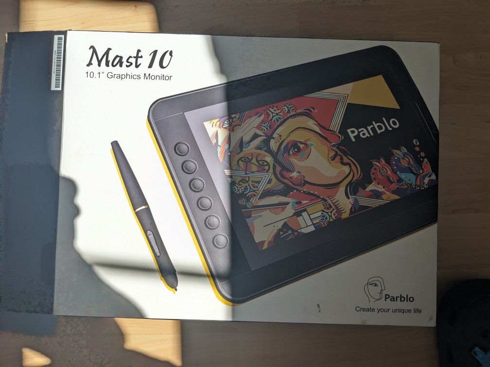 Parblo Mast 10 Drawing Monitor, Tablet for Sale in Oceanside, CA - OfferUp