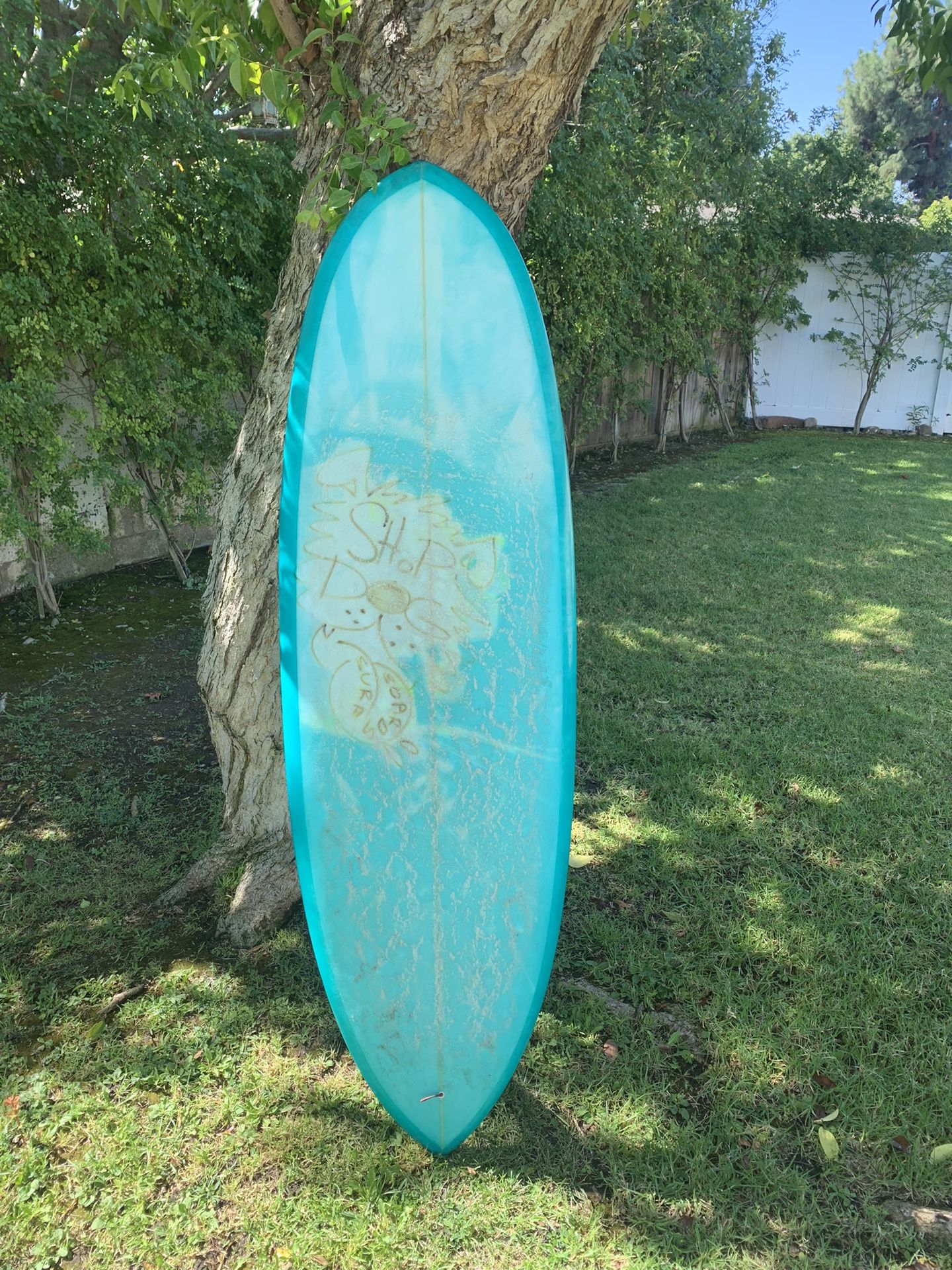 6’0” Single Fin Egg Surfboard for Sale in Tustin, CA - OfferUp