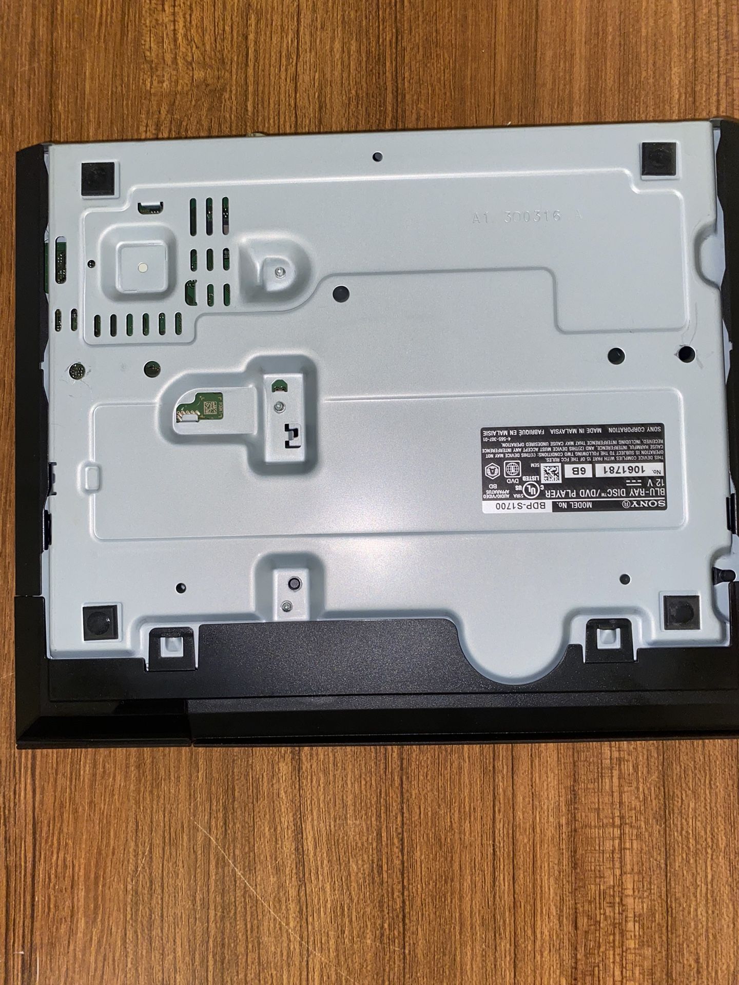 Sony Dvd Player Back