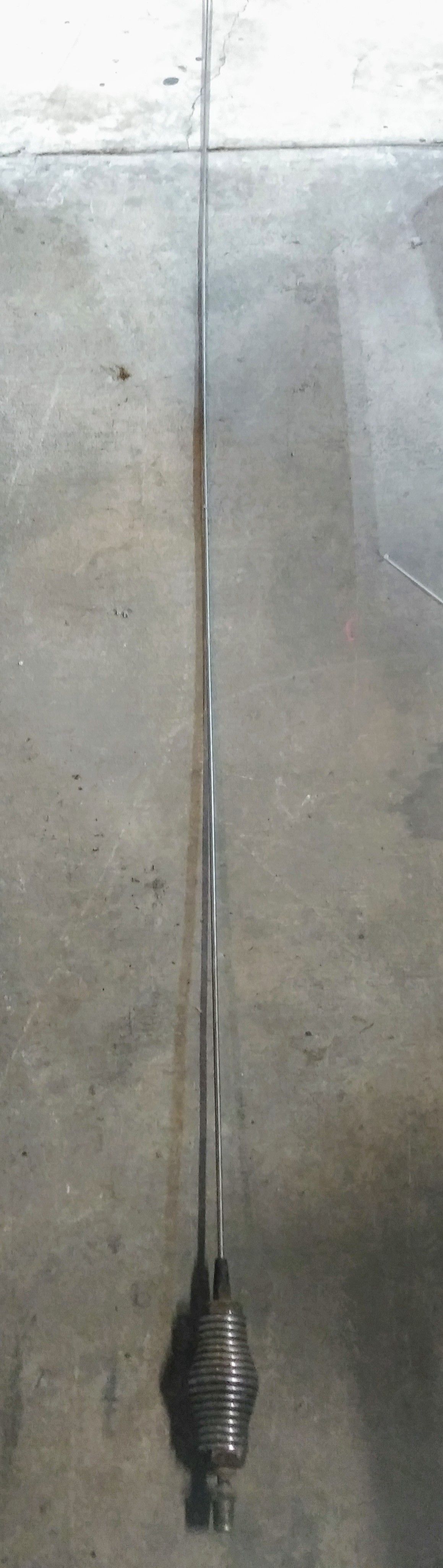 Stainless Steel Buggy Whip Spring Base Mount and Whip Antenna for Sale ...