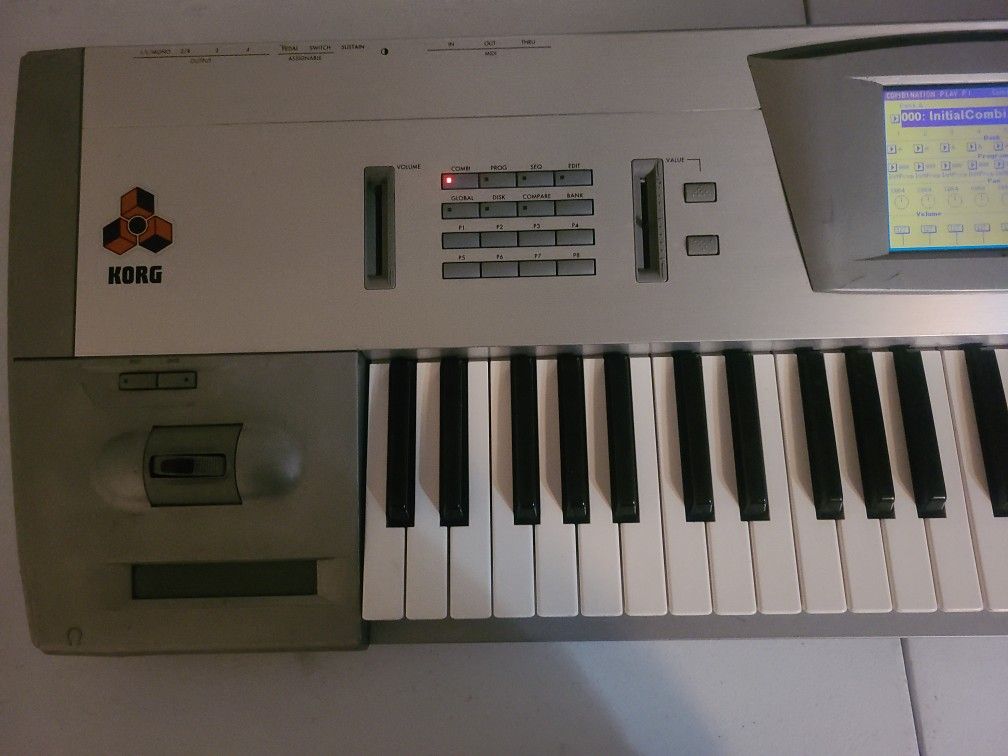 KORG TRINITY Plus 61-key 32-voice Polyphonic Synthesizer Music ...