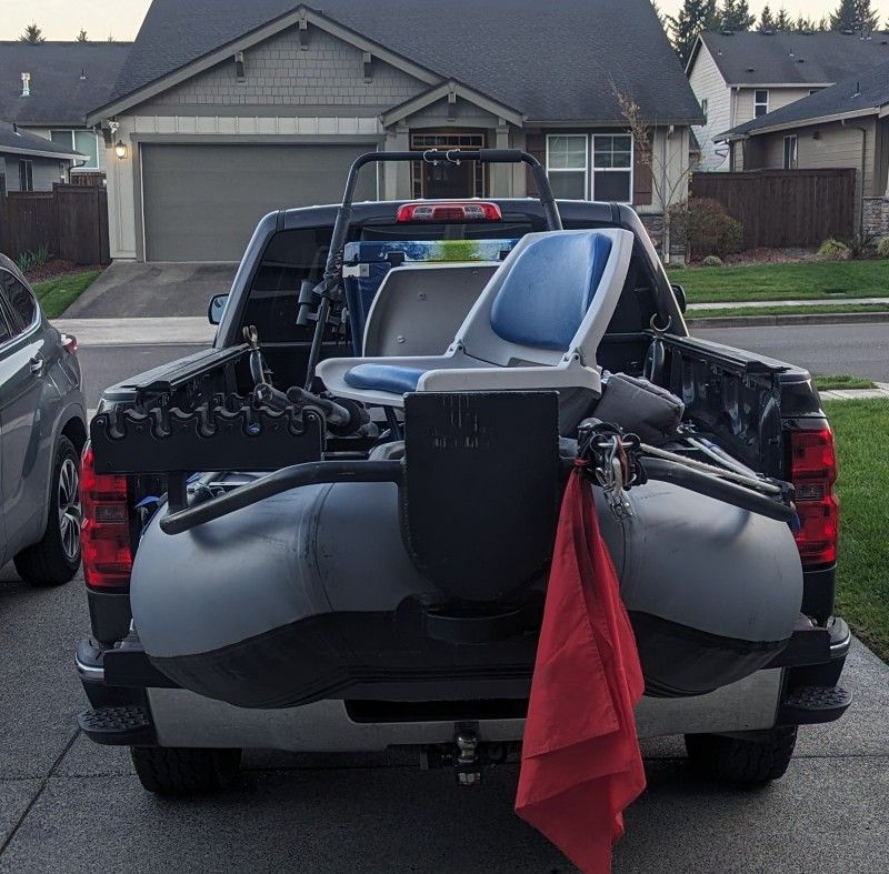Used Dave Scadden's Dragonfly XTC3 Fishing Raft for Sale in Vancouver ...