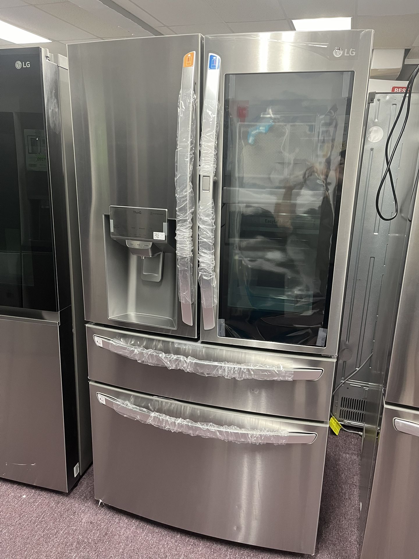 Refrigerator-LG Open Box Fridge Counter Depth With 1 Year Warranty ...