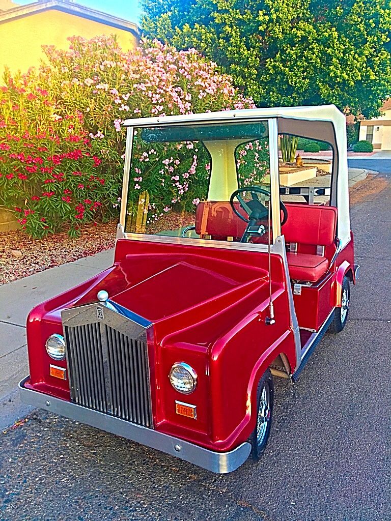 Rolls Royce Golf Cart
