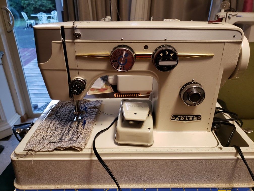 VINTAGE 60S- 70'S, BELVEDERE ELDER, RARE -SEWING MACHINE " HEAVY DUTY ...