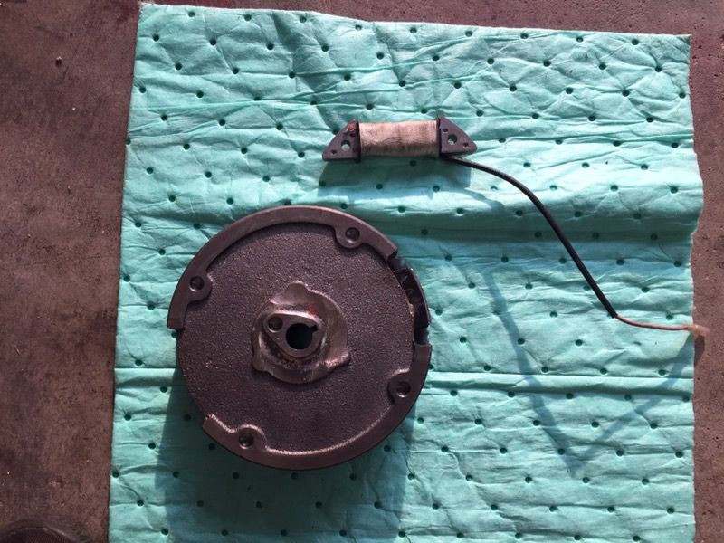 NEW Honda gx200 predator 212 stator charging lighting coil AND flywheel ...