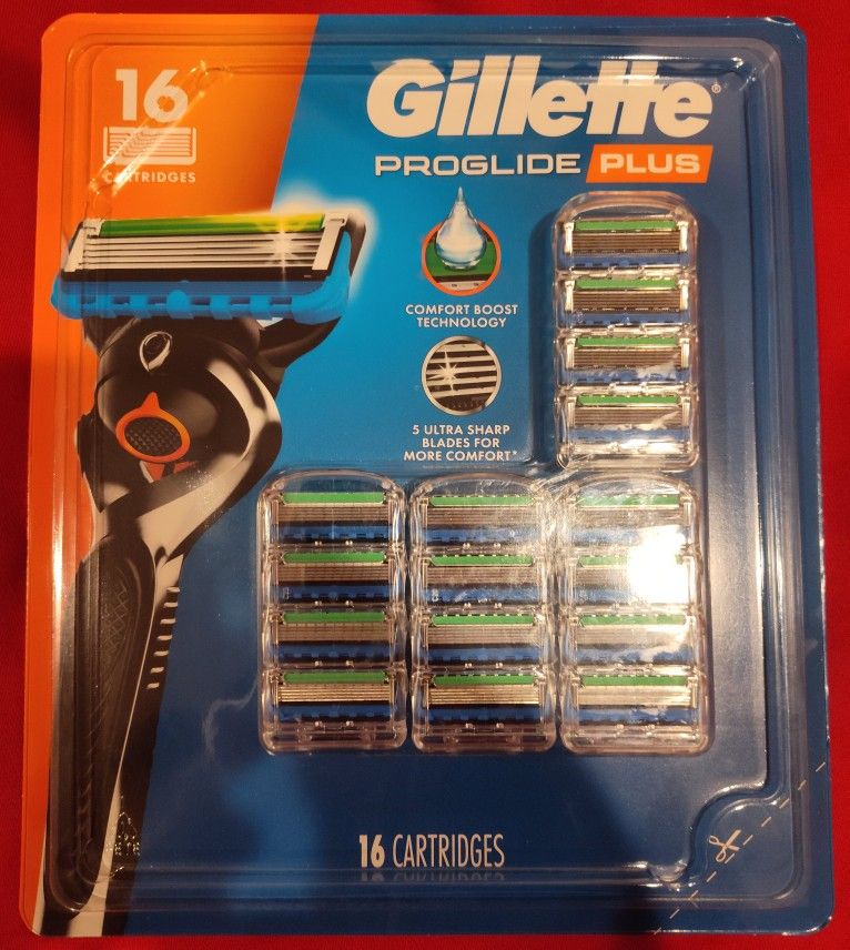 Gillette ProGlide Plus 16 Catridges Mens 5-Blade for Sale in Los ...