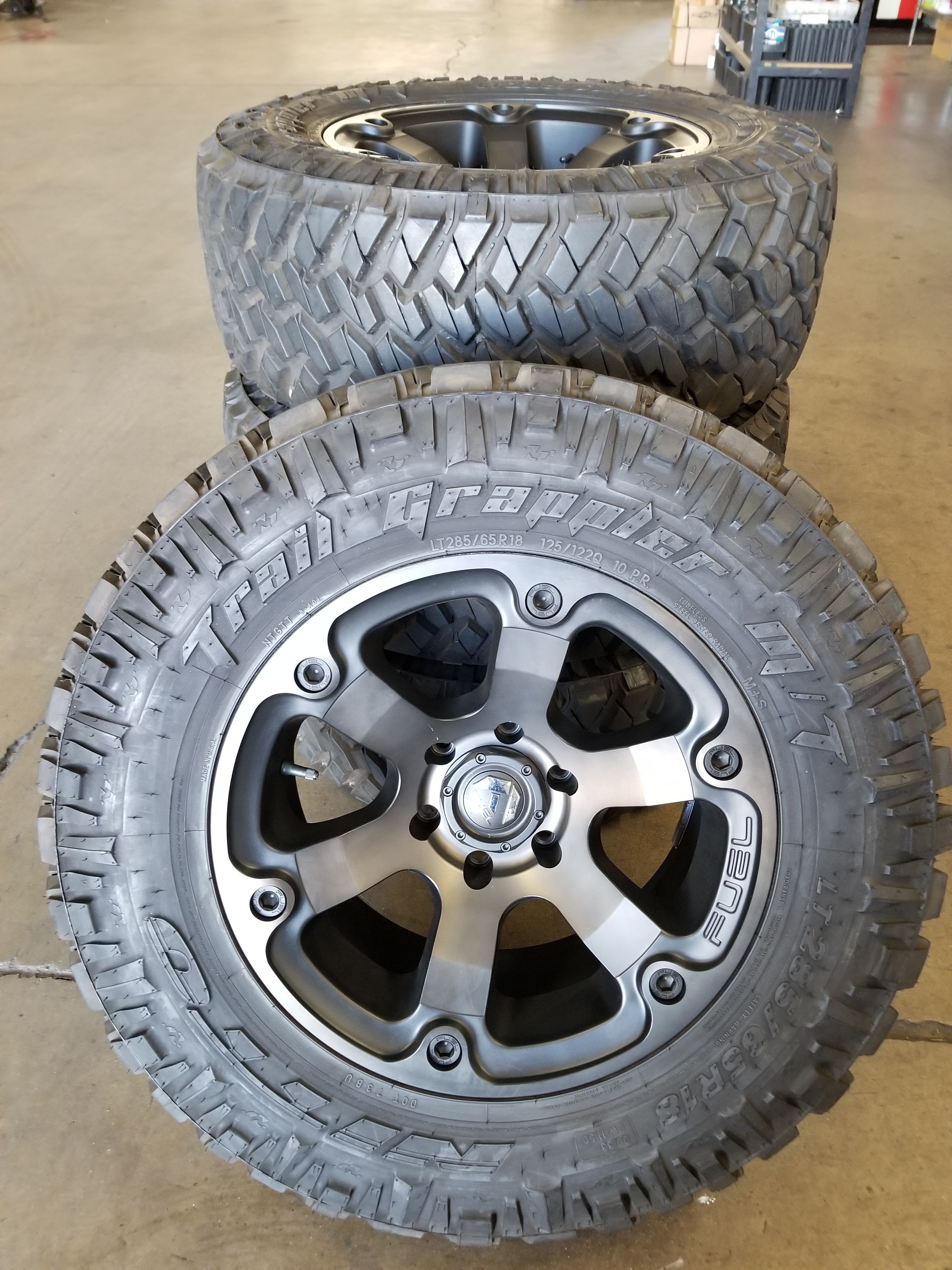 Lift kit tire/wheel package (Toyota Tacoma 4runner FJ) for Sale in ...