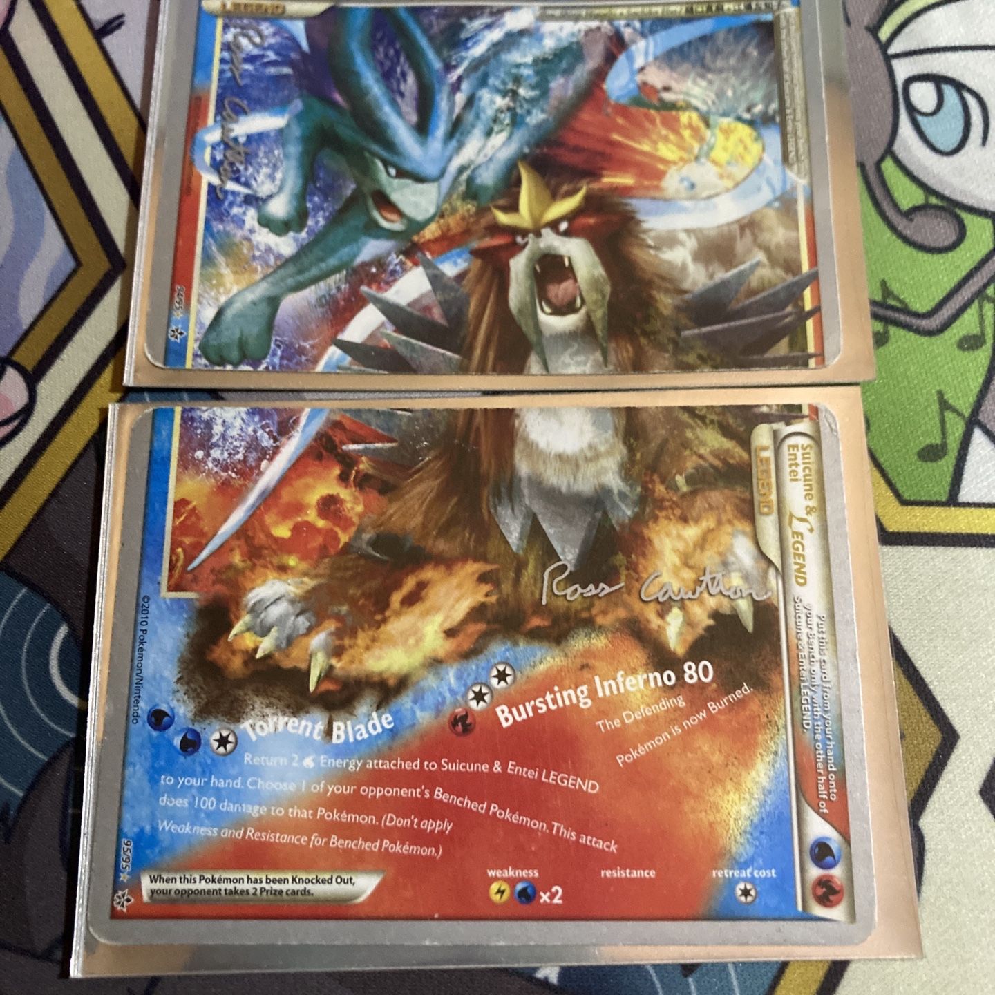 Pokemon Suicune And Entei Legend