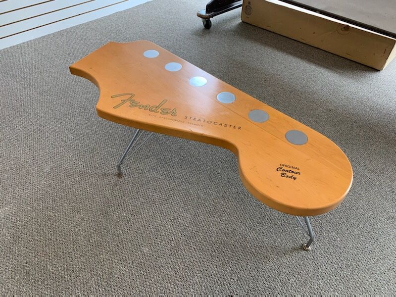 Fender Stratocaster guitar coffee table for Sale in Portland, OR - OfferUp