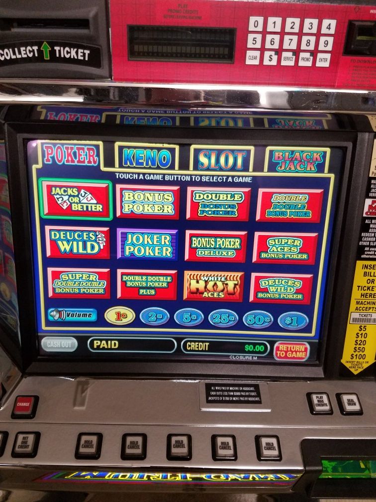 Slot Machine IGT Gameking Game king Poker Slot Keno Blackjack 17" inch ...