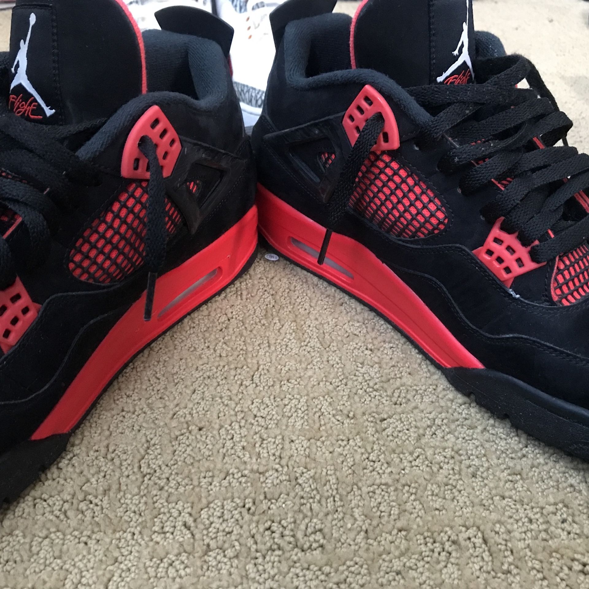 Jordan 4 Retro Red Thunders Jordan 3 Cardinal Red for Sale in San Diego ...
