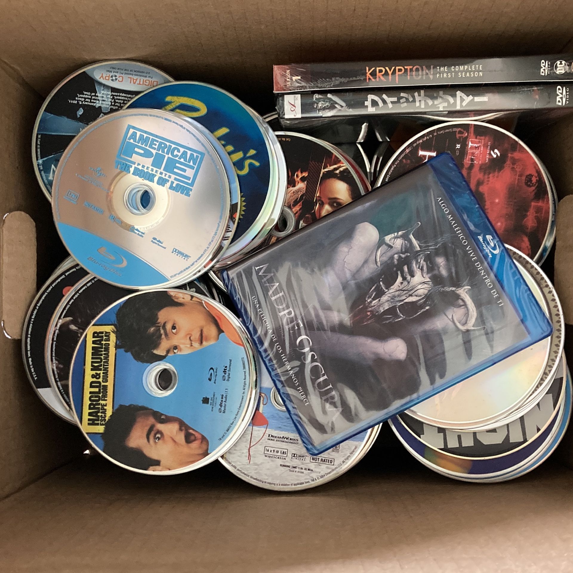 2 Boxes Full Of Movies/ Tv Shows for Sale in San Diego, CA - OfferUp