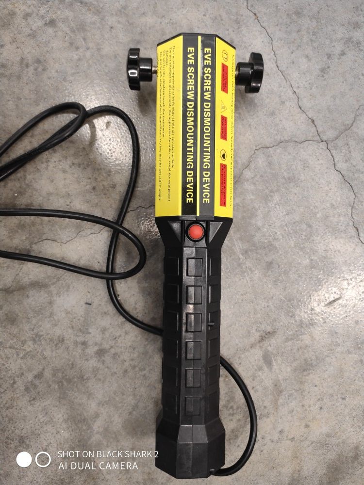 240v induction heating. "Flameless torch" to remove stuck bolts with no ...