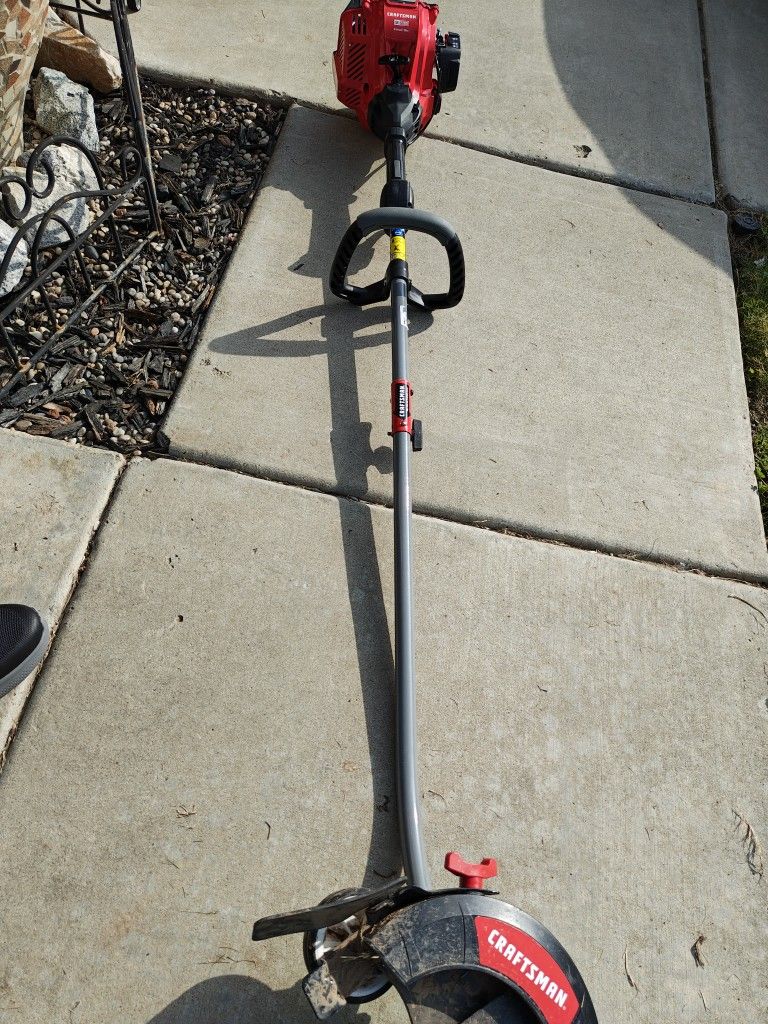 Craftsman 2 cycle Multi Tip Edger 180 Firm Like New Mint Condition See ...