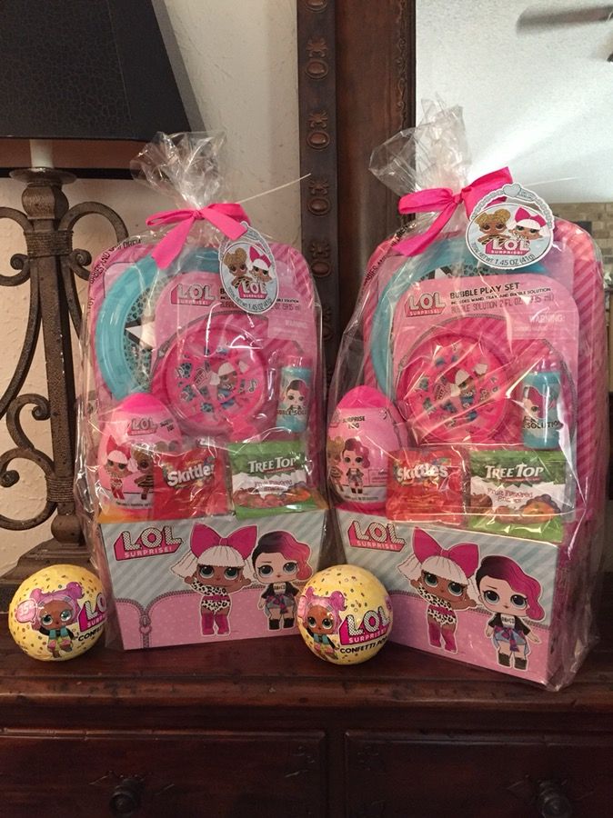 (2) LOL L.O.L. Surprise Easter Basket PLUS (2) Confetti POP Dolls ...