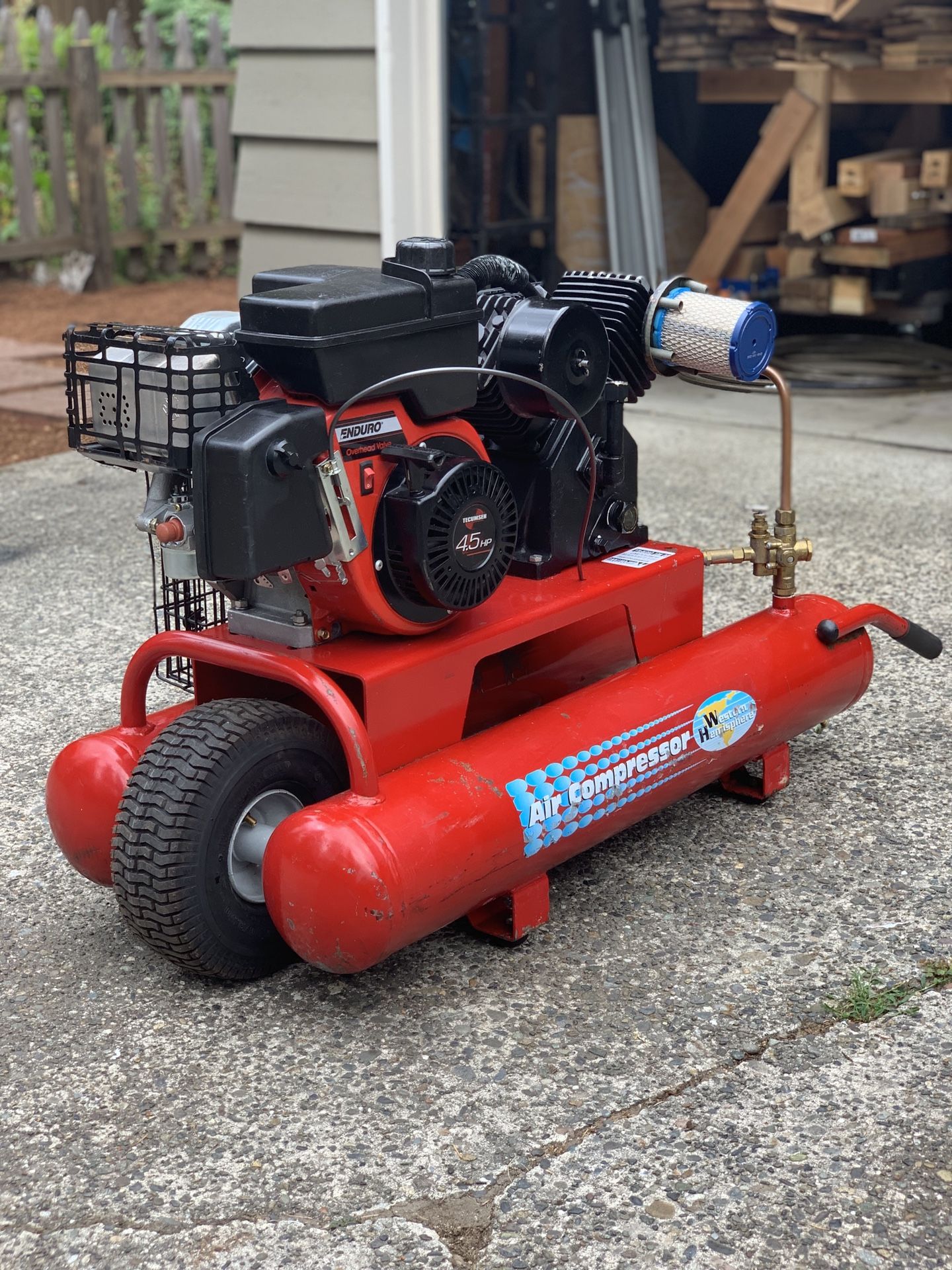 Western Hemisphere Gas Air Compressor for Sale in Kirkland, WA - OfferUp
