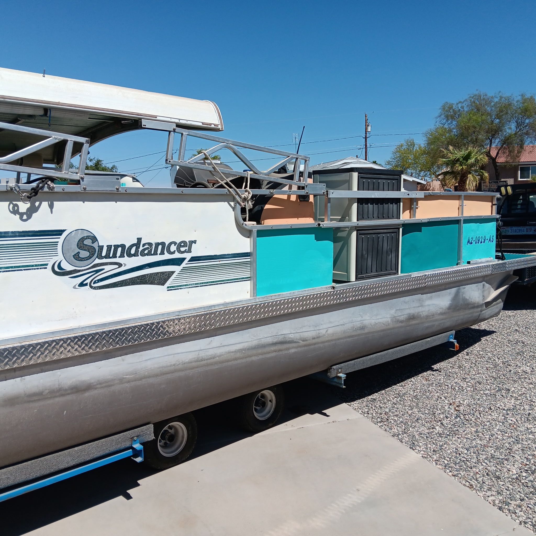1995 Sundancer Pontoon Boat for Sale in Lake Havasu City, AZ - OfferUp