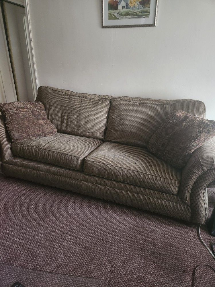 Broyhill Leather Sleeper Sofa | Cabinets Matttroy