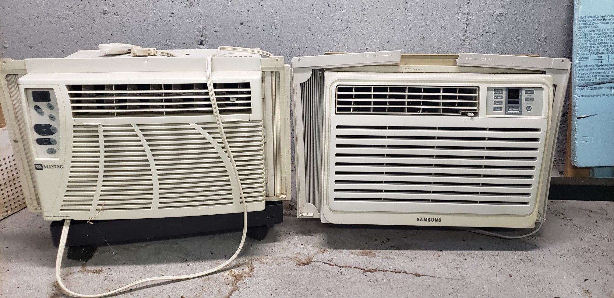 Maytag and Samsung air conditioners for Sale in Attleboro, MA - OfferUp