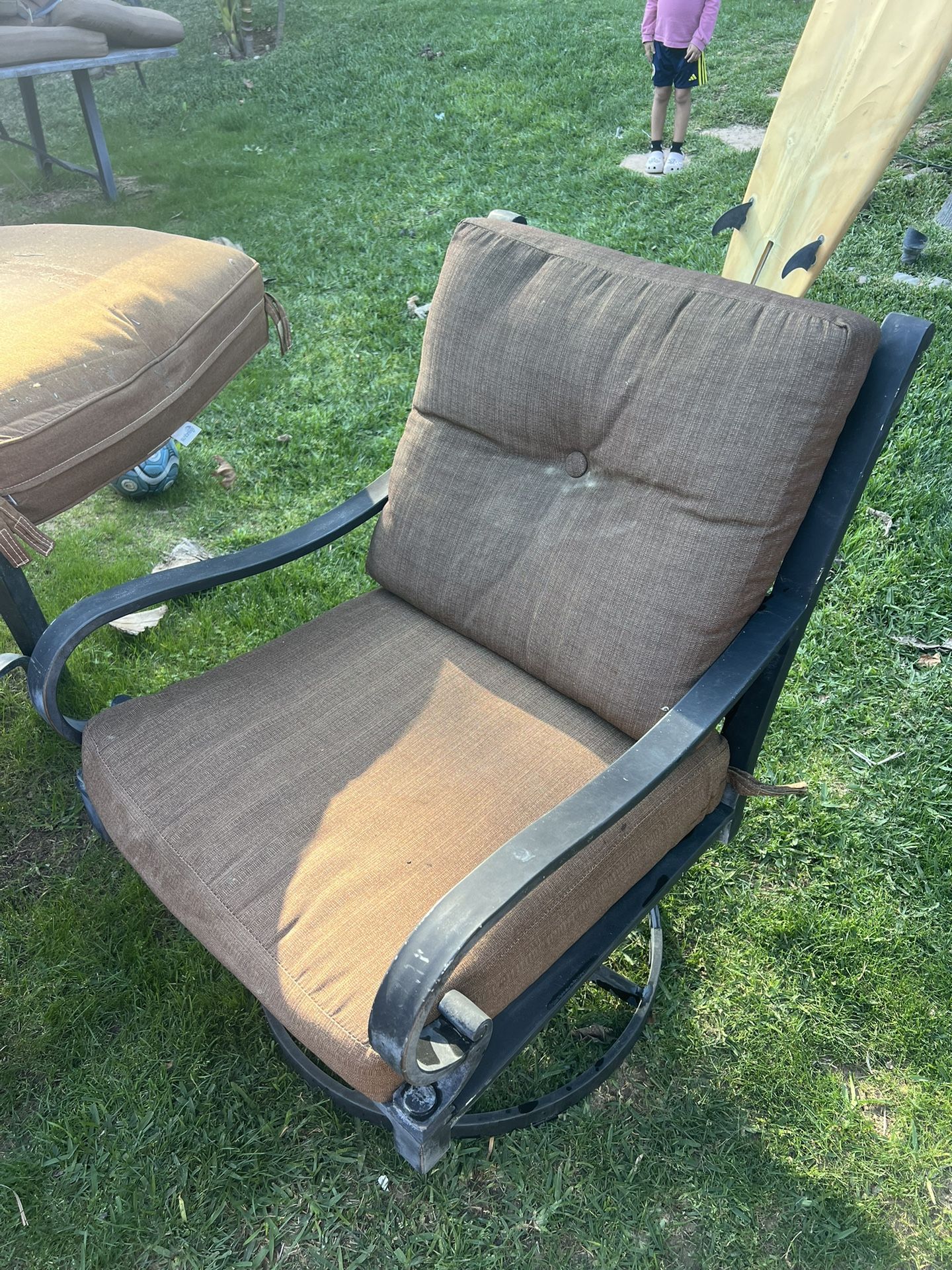 Heavy Duty Patio Chairs With Sunbrella Cushions for Sale in Phillips ...