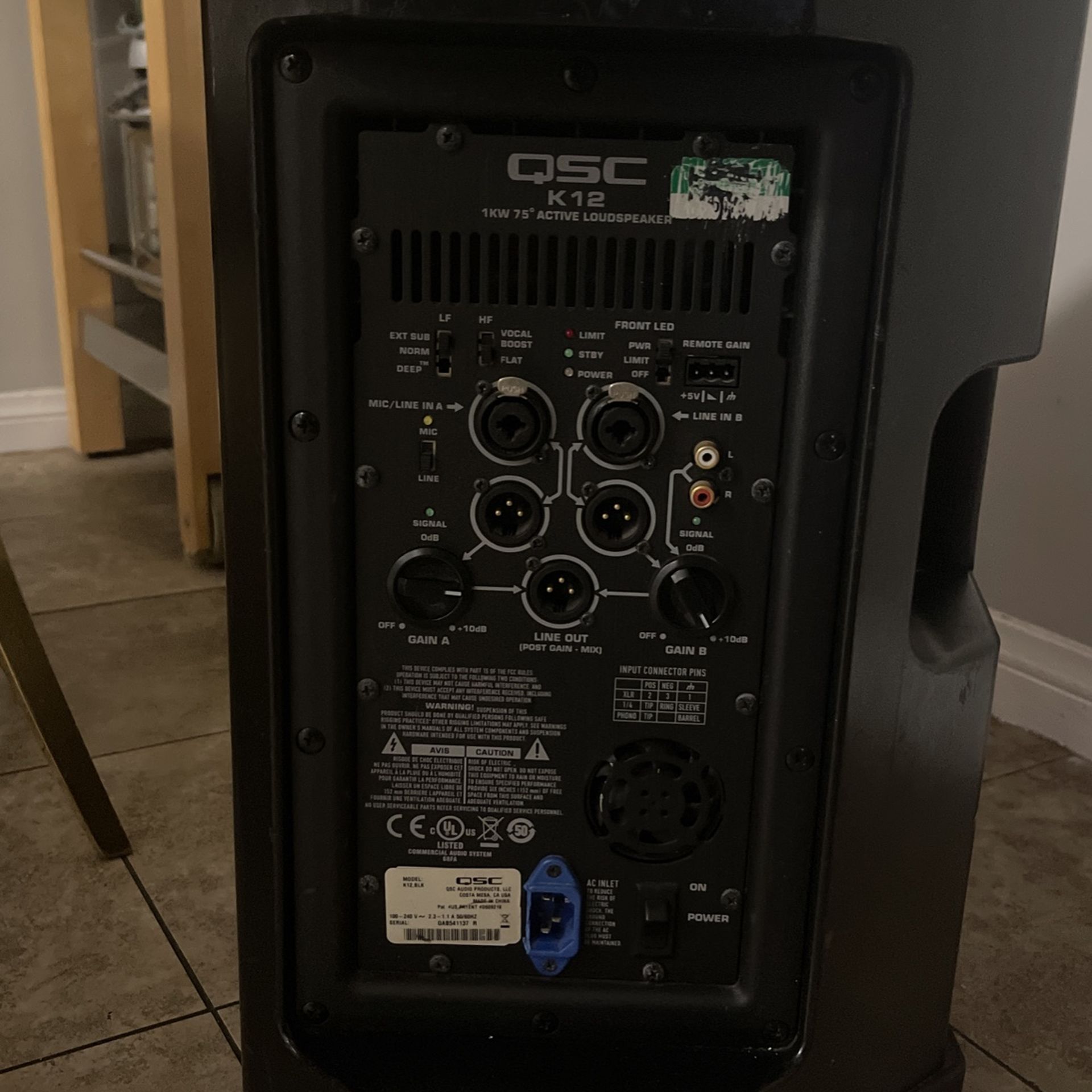 QSC Loudspeakers K12 for Sale in Orange, CA - OfferUp