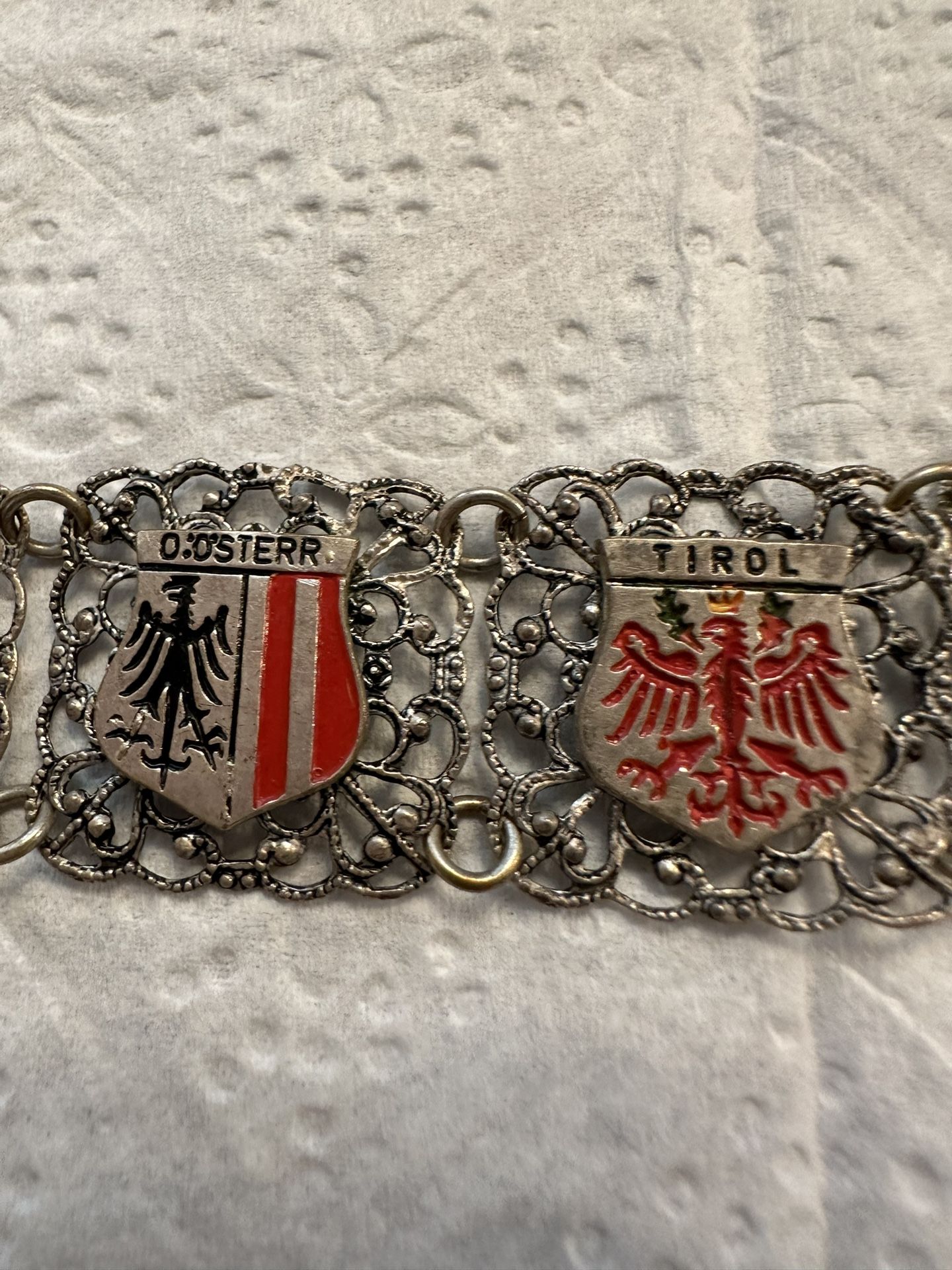 Silver Filigree Shield Bracelet for Sale in Santee, CA - OfferUp