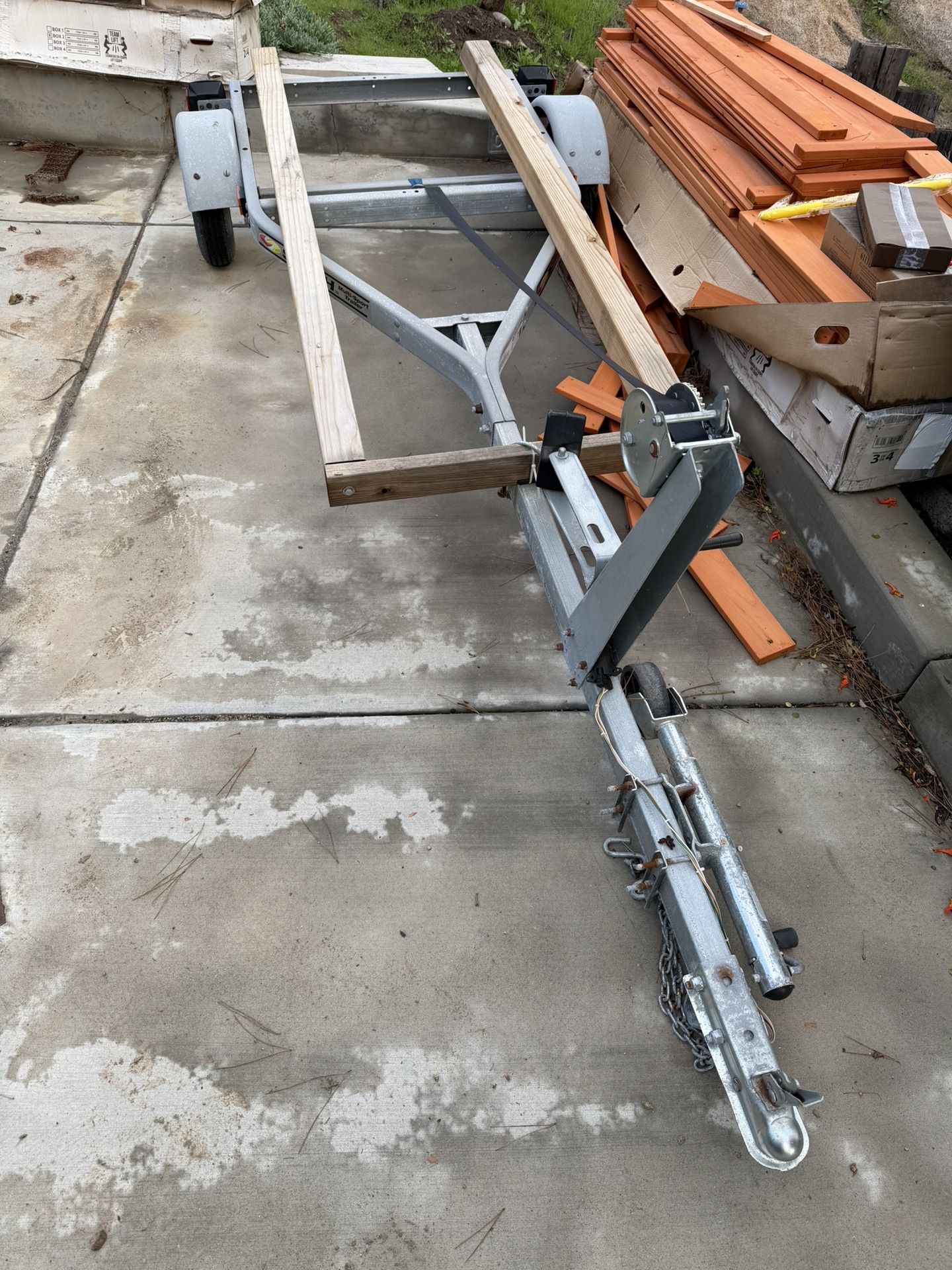 Multi Sport Trailer (small Boat, Peddle boat, Etc) for Sale in San ...