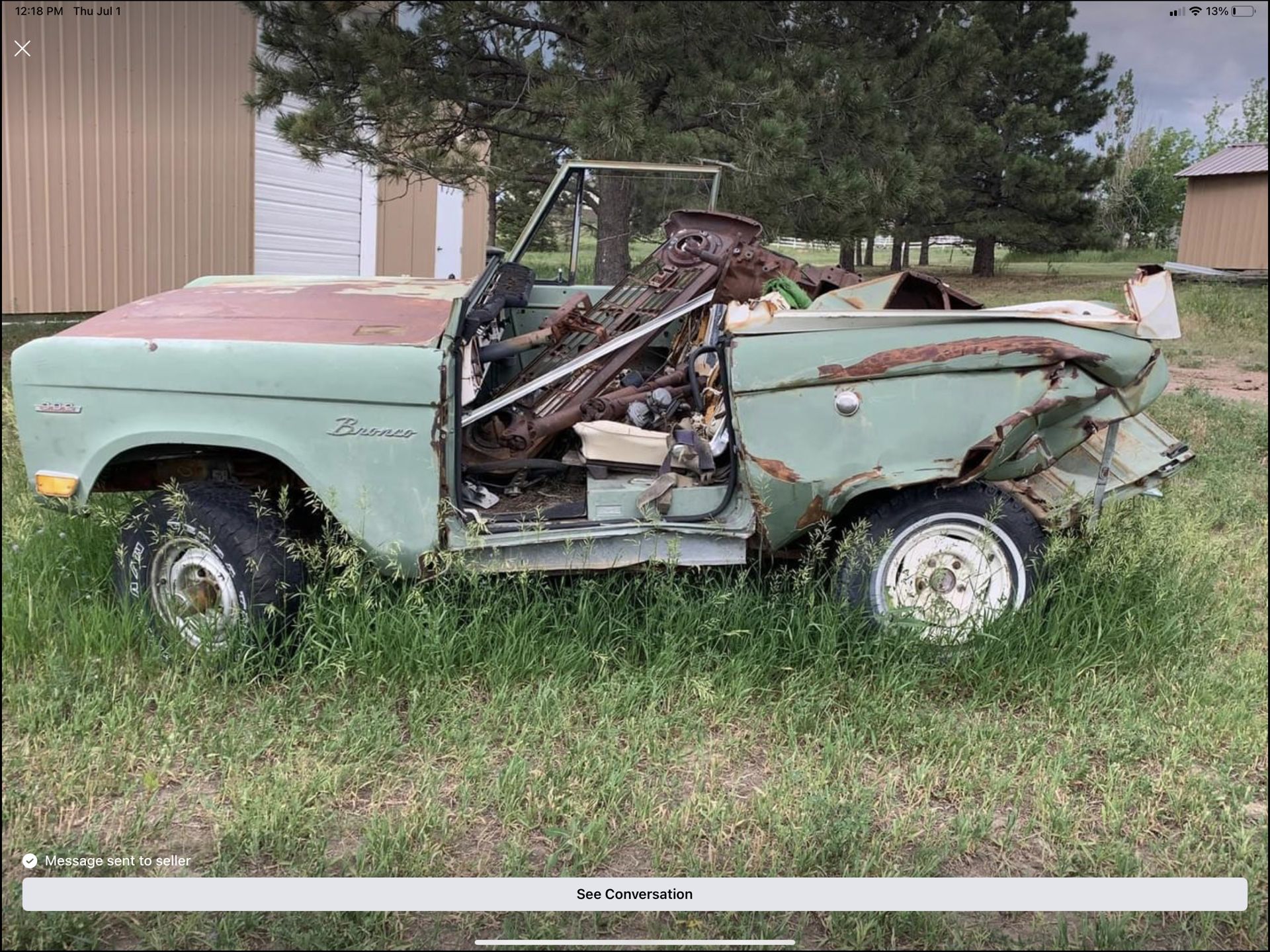 Bronco Project for Sale in Banning, CA - OfferUp
