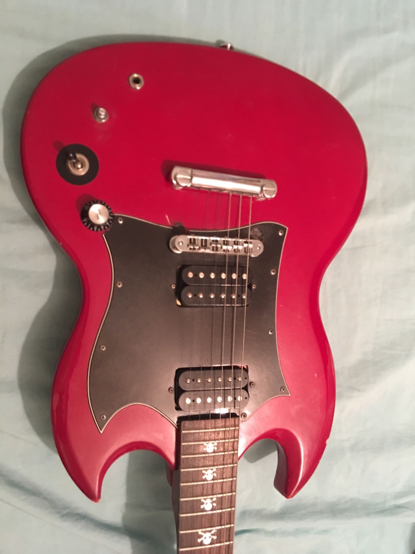 Epiphone Custom SG with skull inlays for Sale in Portland, OR - OfferUp