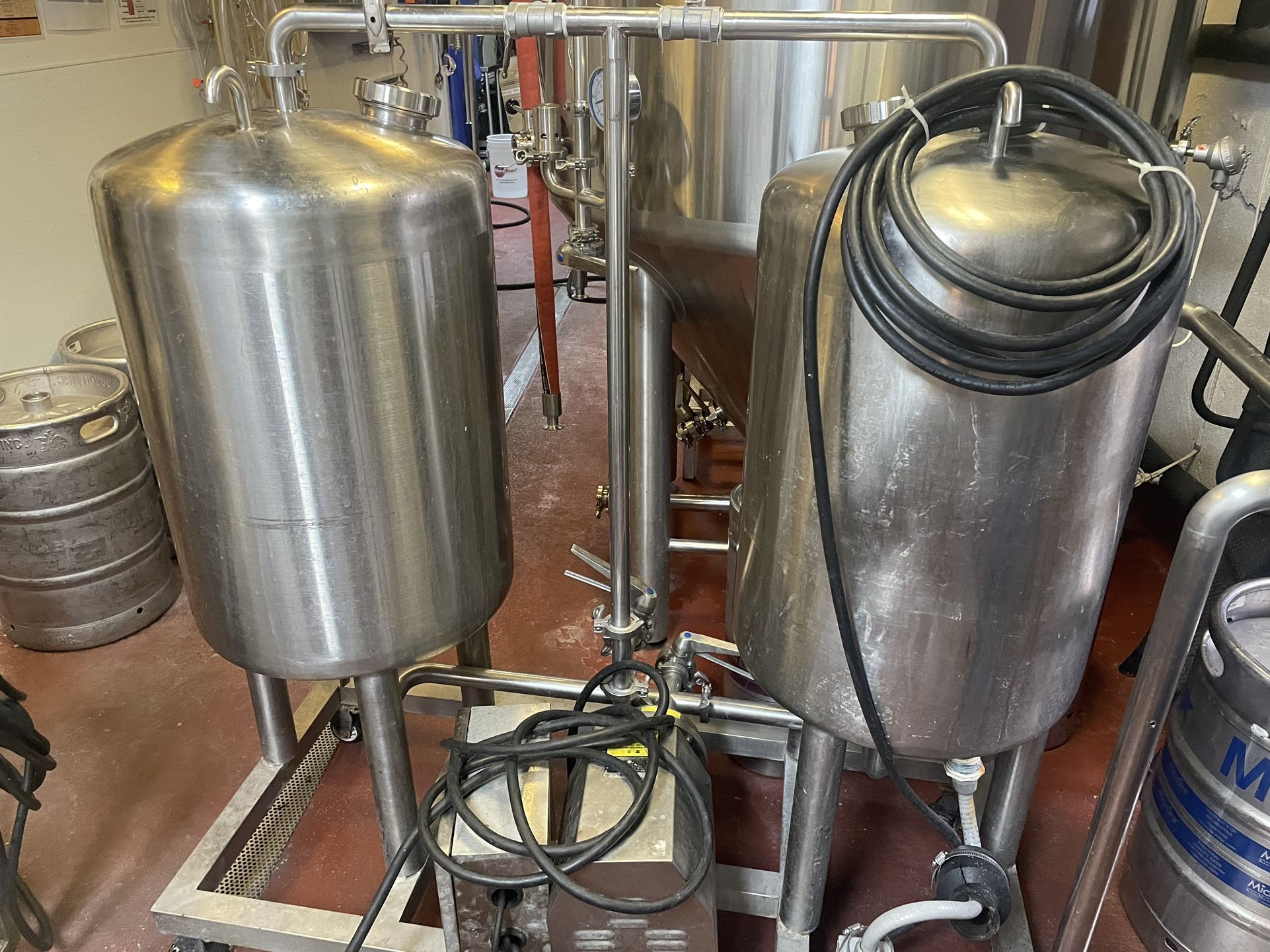 CIP Cart With Reservoirs - Brewery Equipment for Sale in Los Angeles ...