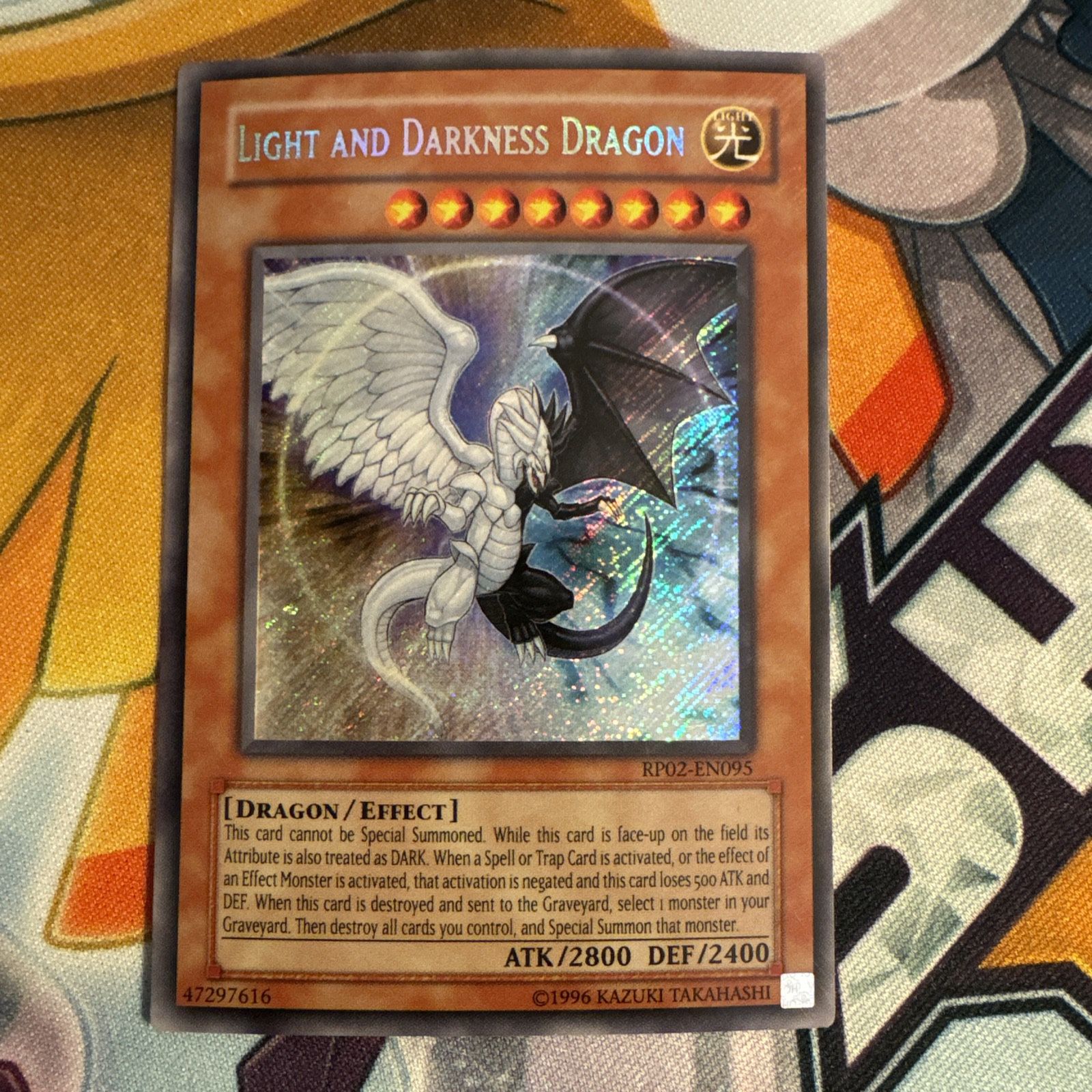 Light and Darkness Dragon RP02-EN095 Secret Rare Yugioh for Sale in ...