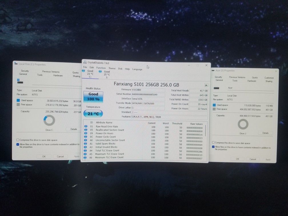 Dell XPS 8500 i7-3.4ghz 16GB RAM New 256GB SSD 500GB HDD Win11 2GB Card ...