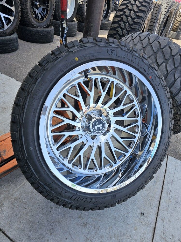 22 X 12 Hardcore Wheels On 33s Xt for Sale in Mesa, AZ - OfferUp